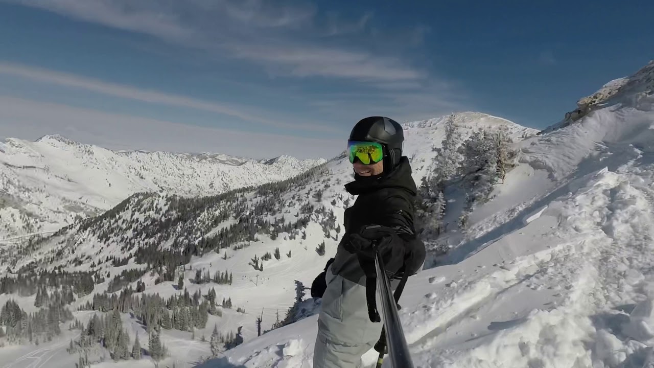 Snowbird, Utah. The Cirque. - YouTube