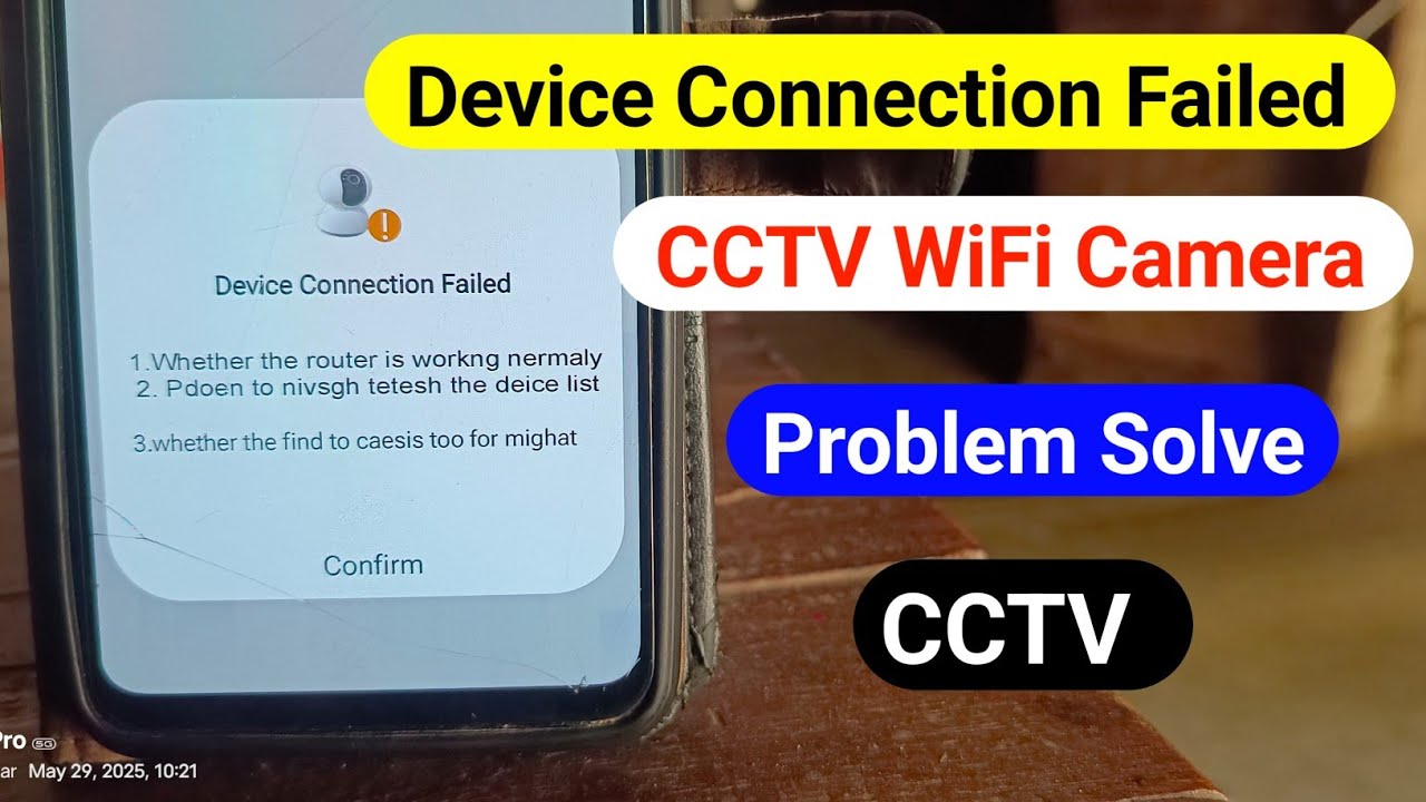 device connection failed v380 pro camera problem | fix CCTV camera ...