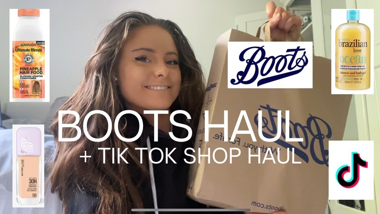 Boots + Tik Tok Shop Haul - YouTube