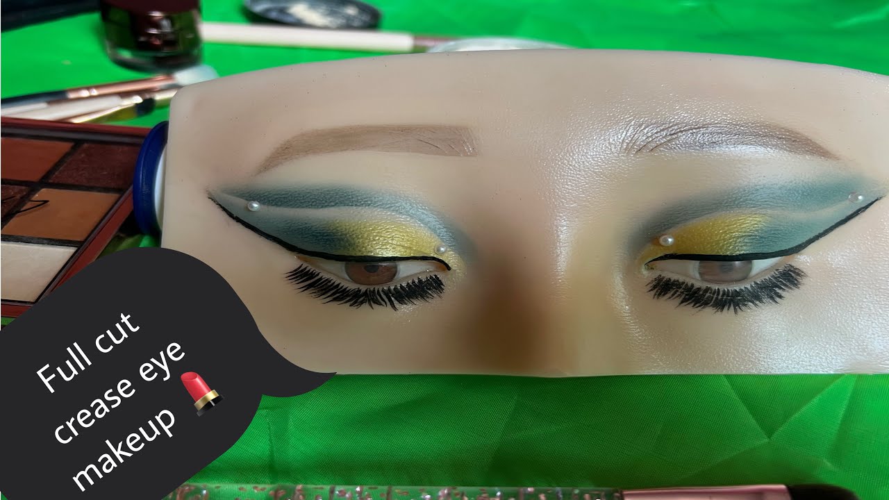 How to do Full cut crease Eye Makeup / step By Step Makeup Tutorial ...
