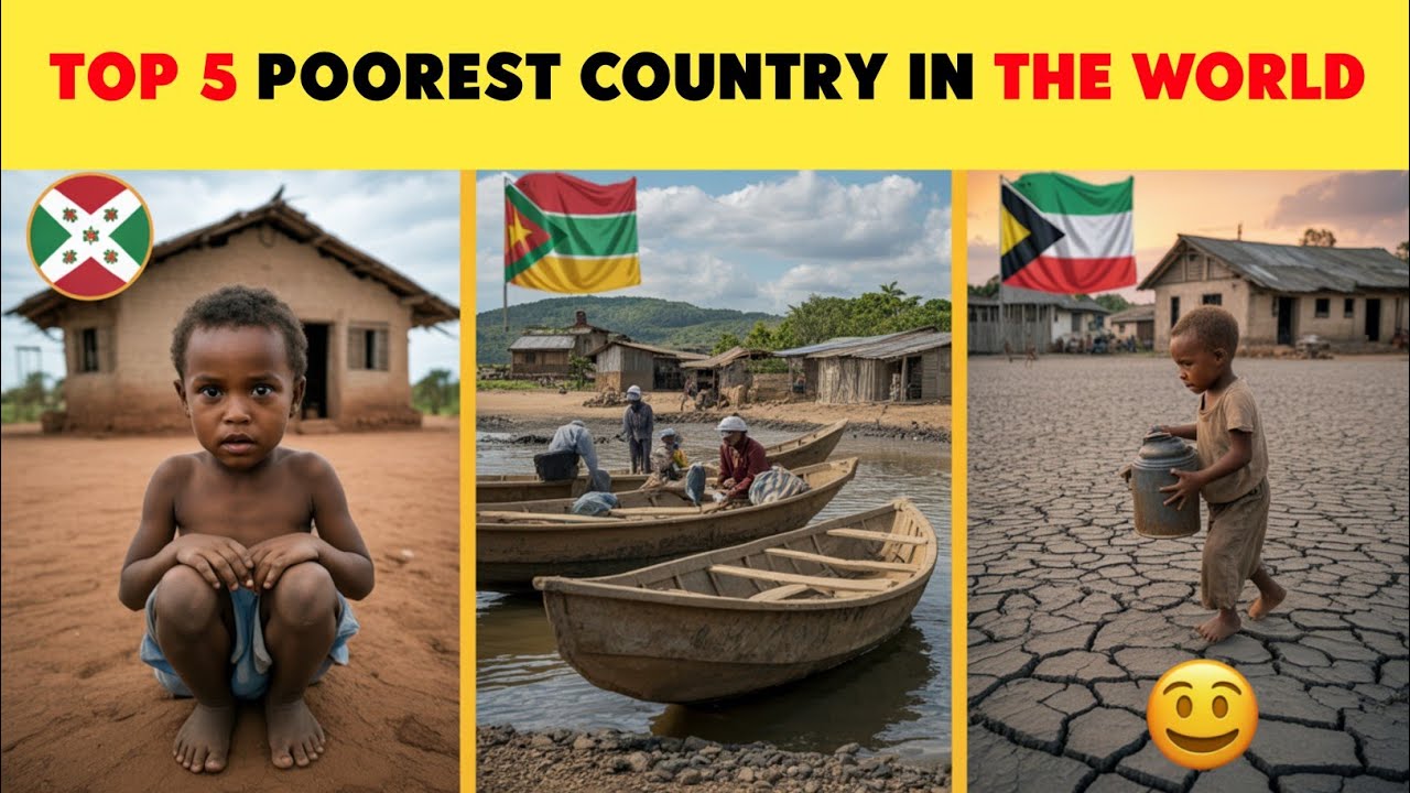 🌍 "Top 5 Poorest Countries in the World 2025 | Shocking Facts You Didn ...