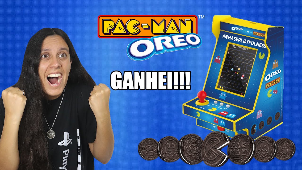 Ganhei uma Nano Arcade OREO Pac-Man!!! 😱🏆 - YouTube