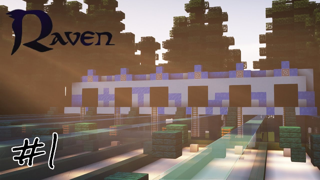 Minecraft Raven (Gameshow) #1 - Week 1 Day 1 - YouTube