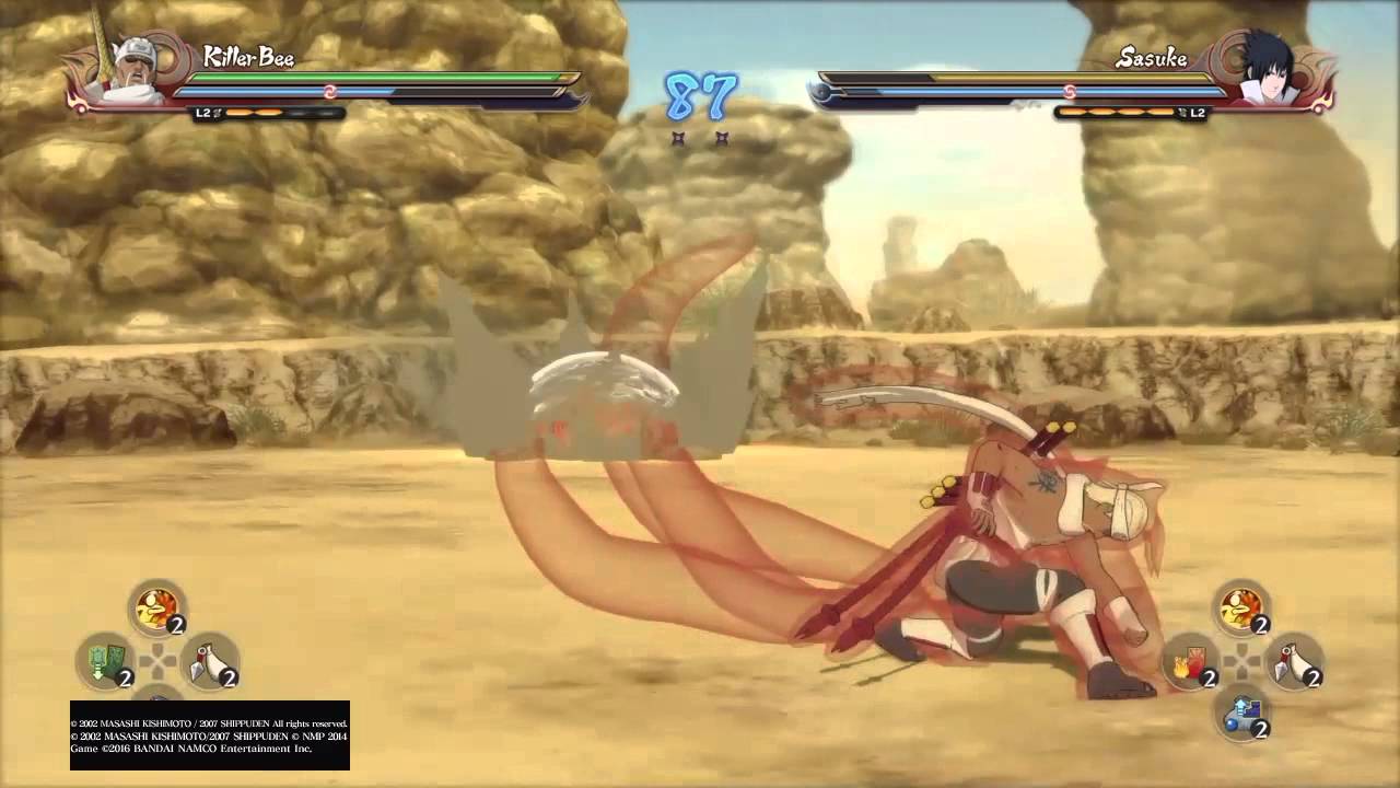 Naruto ninja storm 4 octopops vs sasuke uchiha - YouTube
