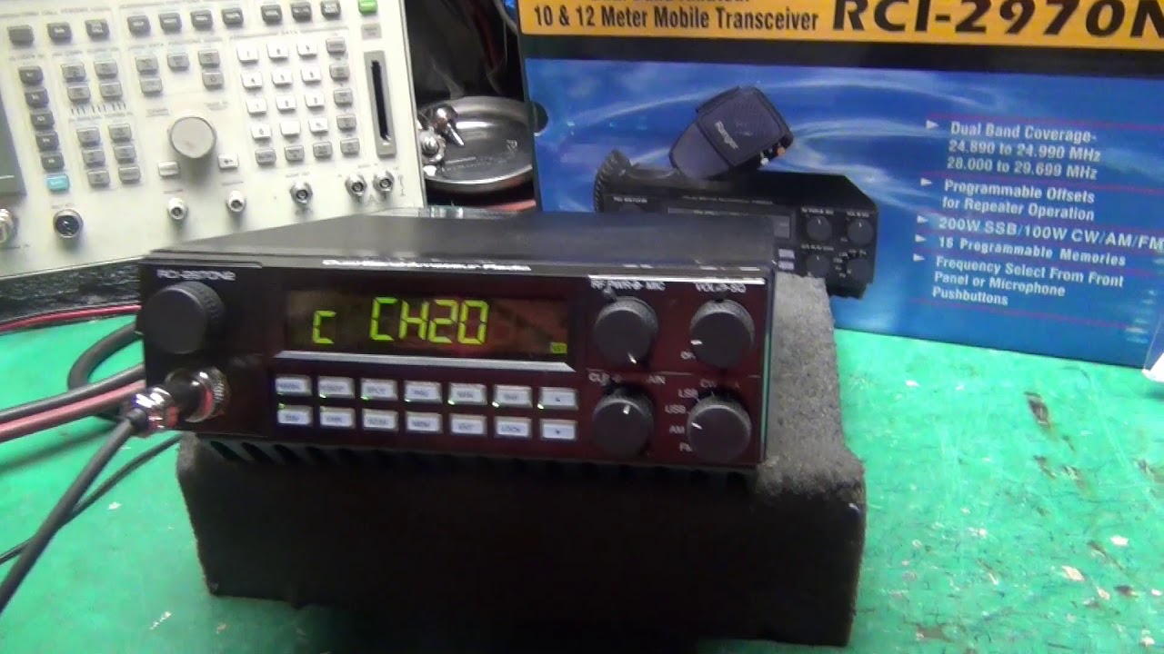 Ranger RCI-2970N2 Tune-up Report - YouTube