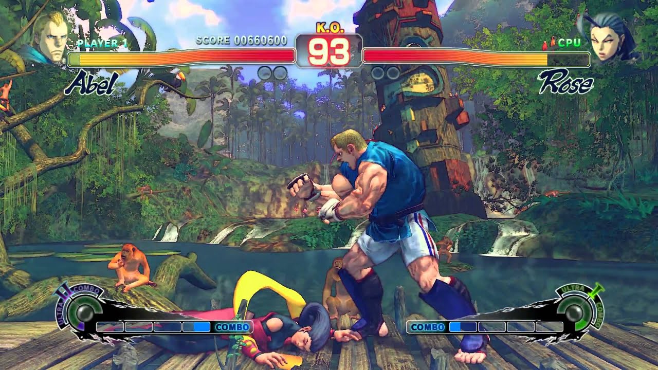 SSF4 Playthrough with Gouken Boss Fight - Abel - YouTube