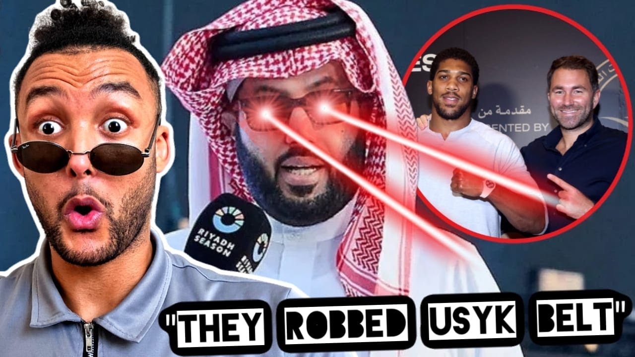 😱 Prince Turki *EXPOSES* Anthony Joshua-Massa Hearns Mafia ROBBED Usyk ...
