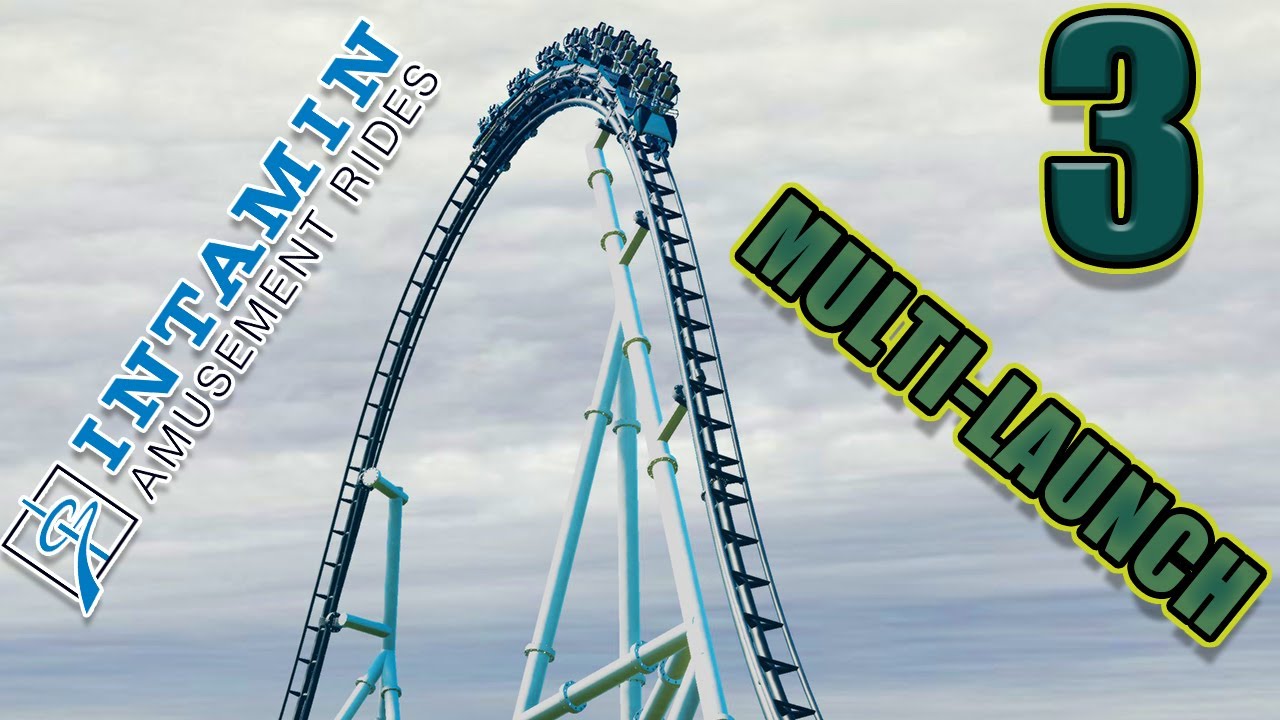 Realistic Intamin Multi-Launch Coaster | Part 3 | Planet Coaster - YouTube