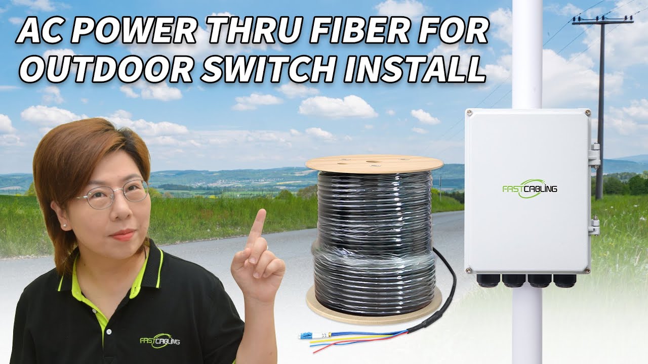 The Future of Outdoor Networking Power Over Fiber - YouTube