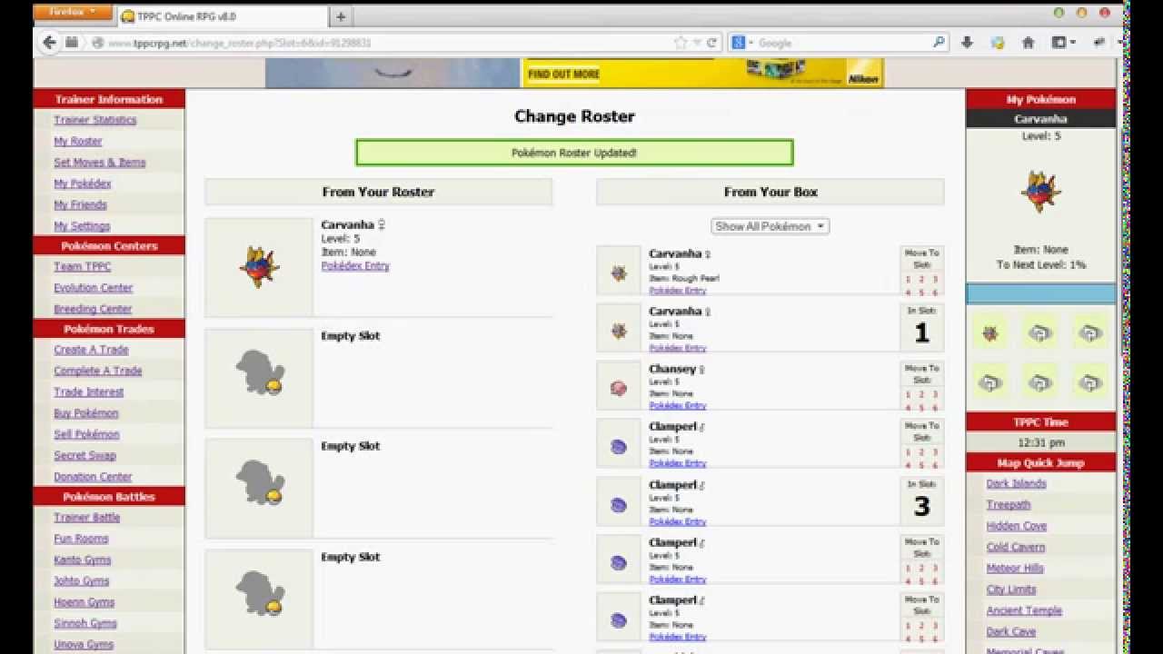 TPPC - Removing Pokémon From Roster - YouTube