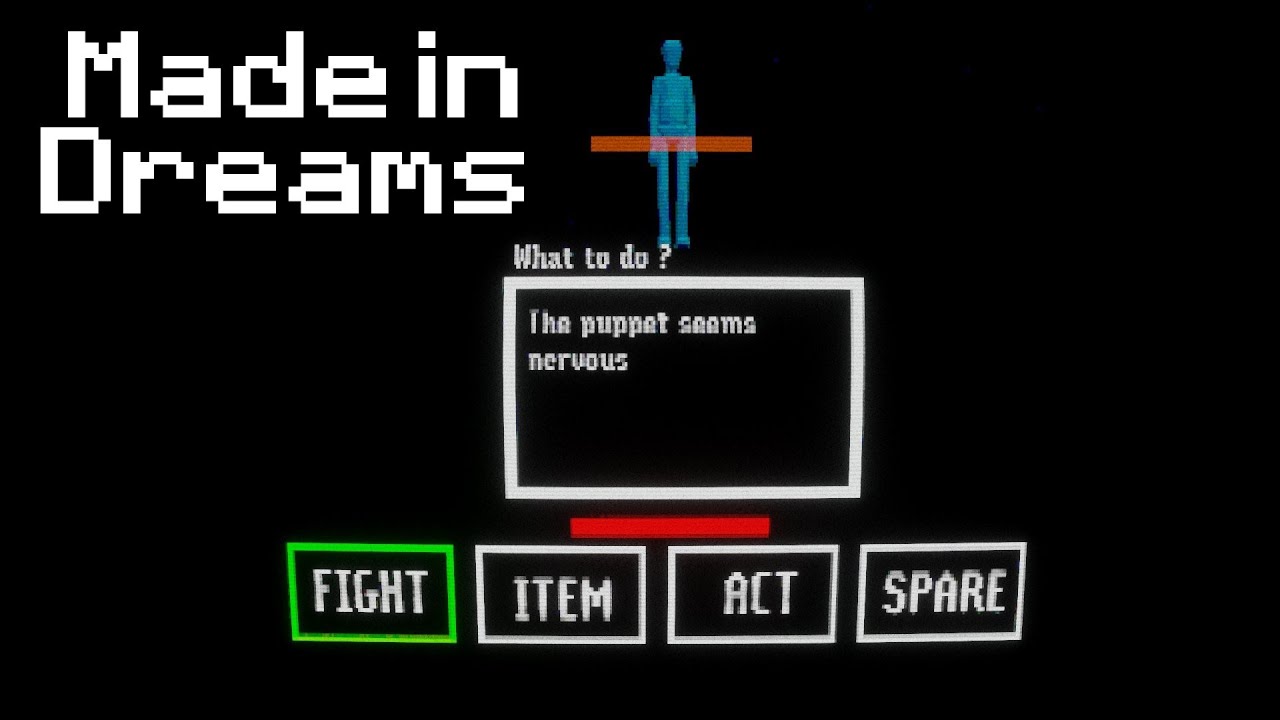 Undertale | WIP Battle System | Made in Dreams (PS4) - YouTube