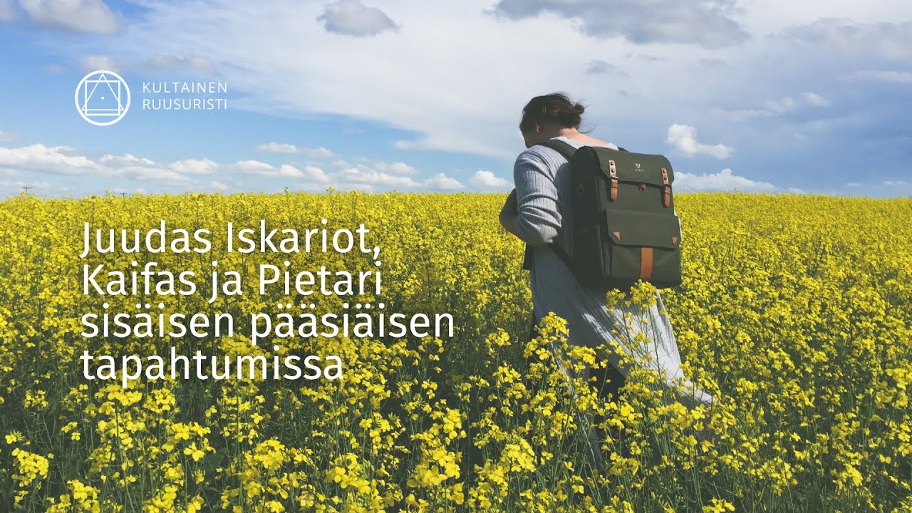 Juudas Iskariot, Kaifas ja Pietari sisäisen pääsiäisen tapahtumissa ...