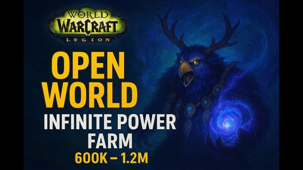 Legion Remix BEST OVERPOWERED Infinite Power Farm (NERFED) - YouTube