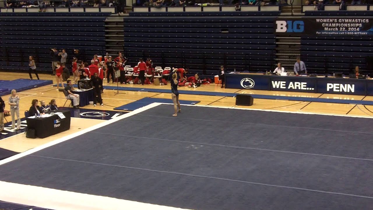 Giulia Hindermann Floor vs PSU 2014 - YouTube