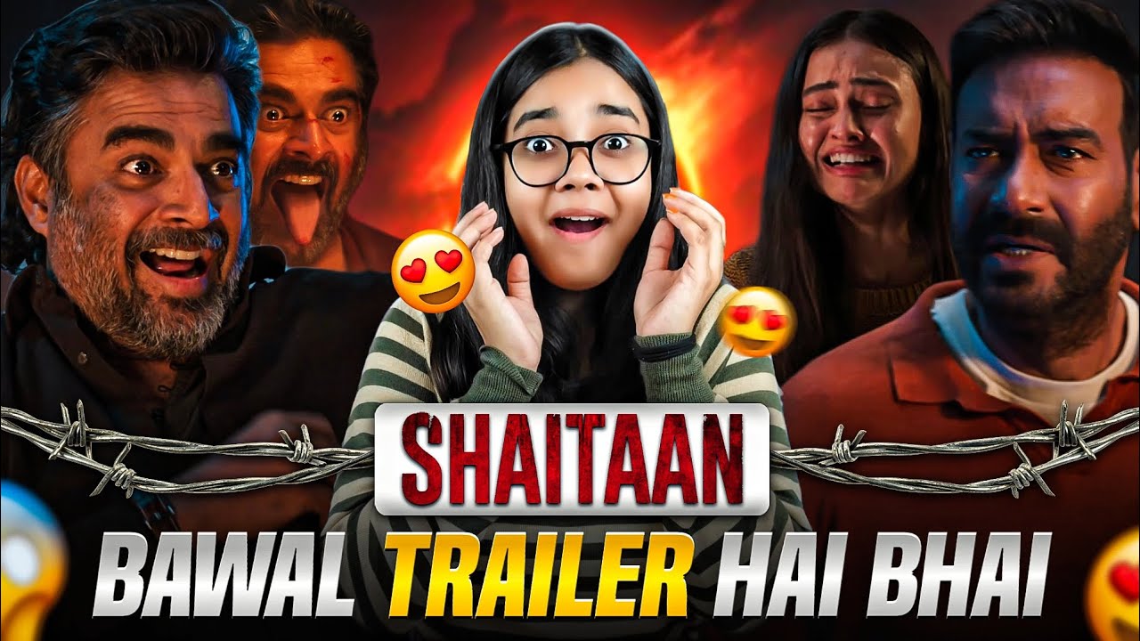 shaitan trailer review | shaitan trailer reaction | Ajay Devgan ...