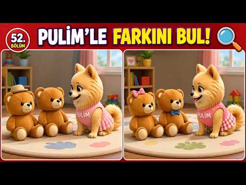 Pulim’le Farkını Bul | Aynı mı Farklı mı? Eğitici Çocuk Şarkısı 🔍🐶