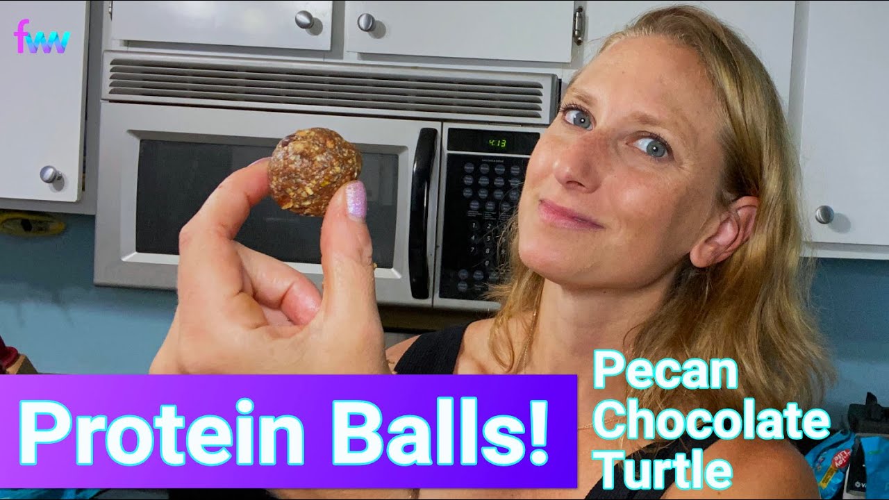The Only Protein Ball Recipe You'll Ever Need: Chocolate Pecan Turtle ...