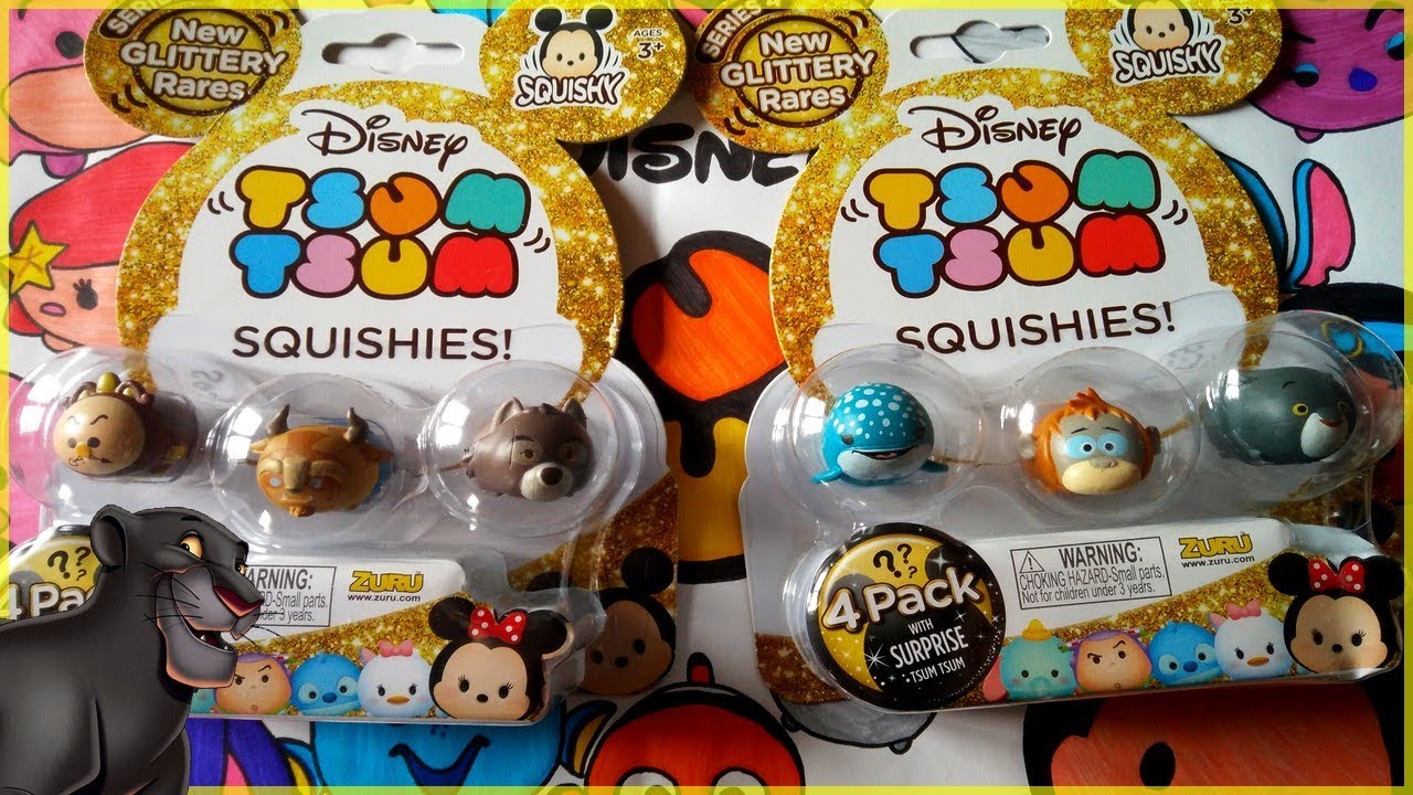 Tsum Tsum Squishy - Découverte de la série 4 ! - YouTube