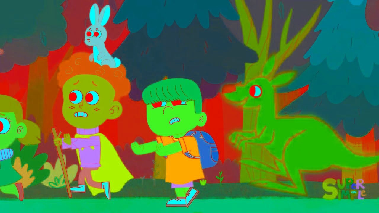 kangaroo Runnn runn! Super Simple Song pitch effects sponsored by ...