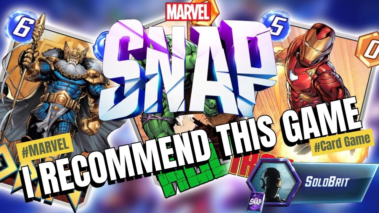 SuperHero Fun And Addictive Card Game | Marvel Snaps - YouTube