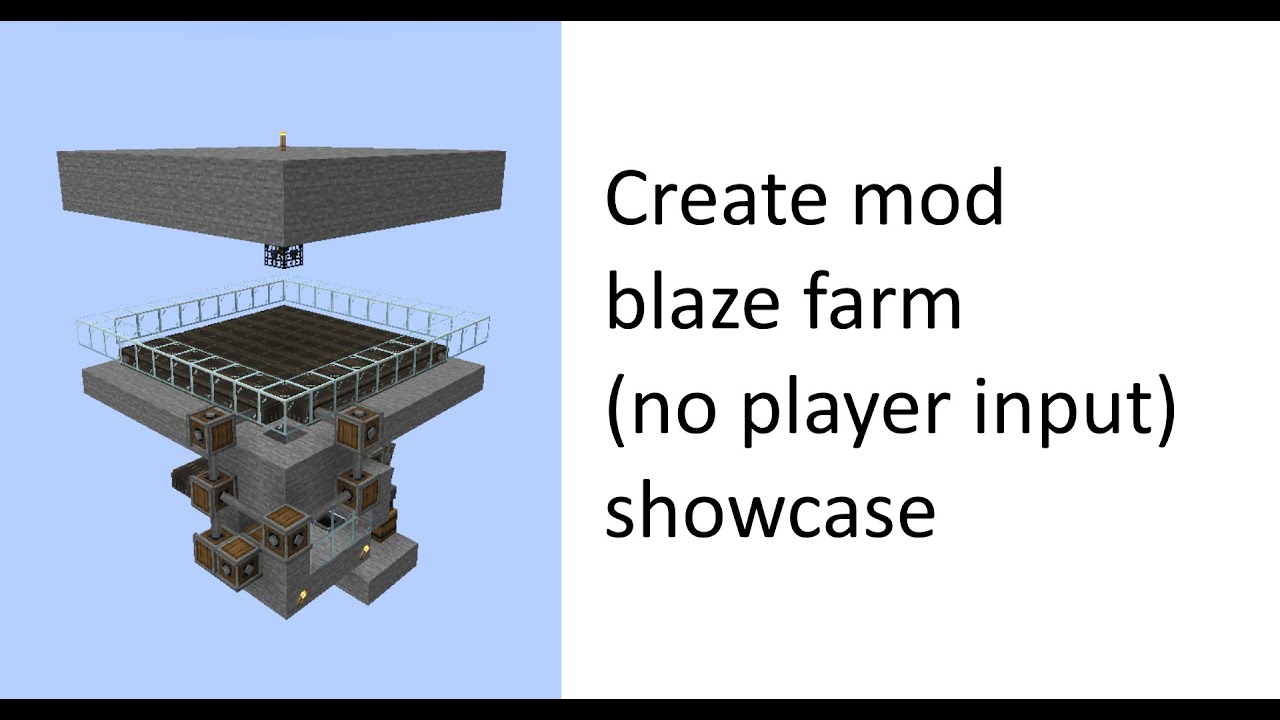 Create mod no player input blaze farm showcase - YouTube