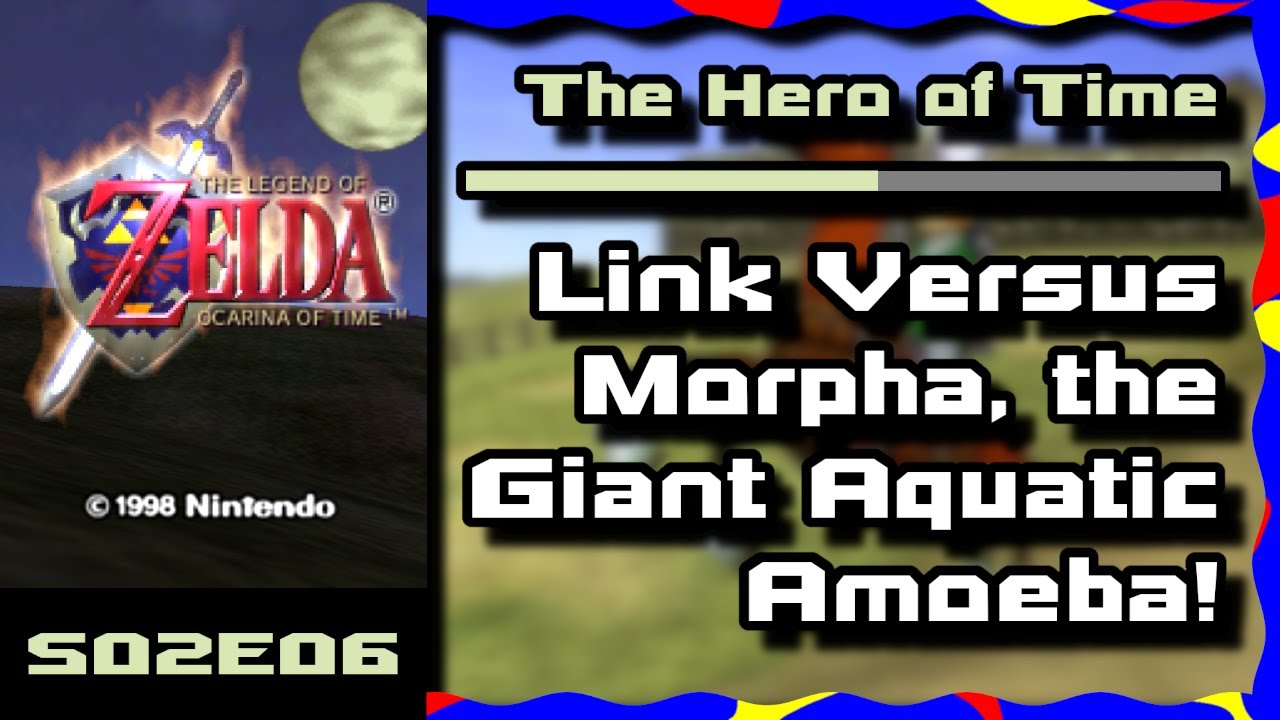 [Zelda: Ocarina of Time] The Water Temple and Morpha Boss Fight! @ Hero ...