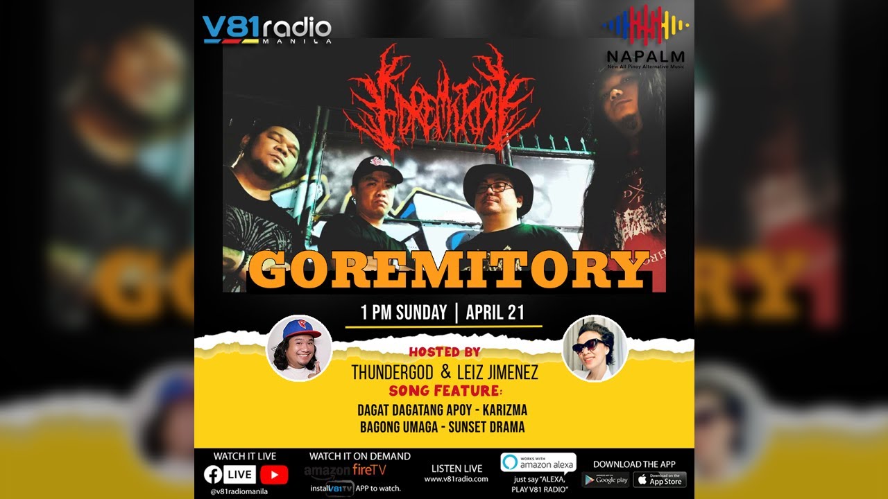 New All Pinoy Alternative Music I S11 episode 139 I Goremitory - YouTube