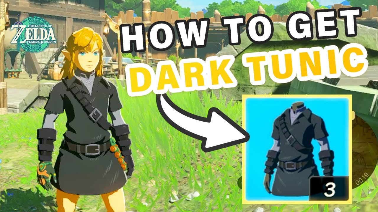 How to get the Dark Tunic | Poe Shop Location Zelda: Tears of the ...