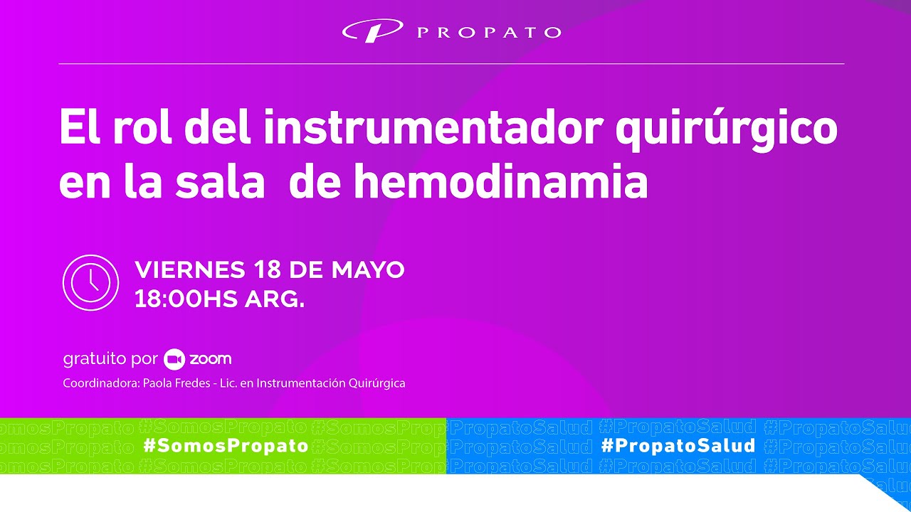 EL ROL DEL INSTRUMENTADOR QUIRURGICO EN LA SALA DE HEMODINAMIA - YouTube