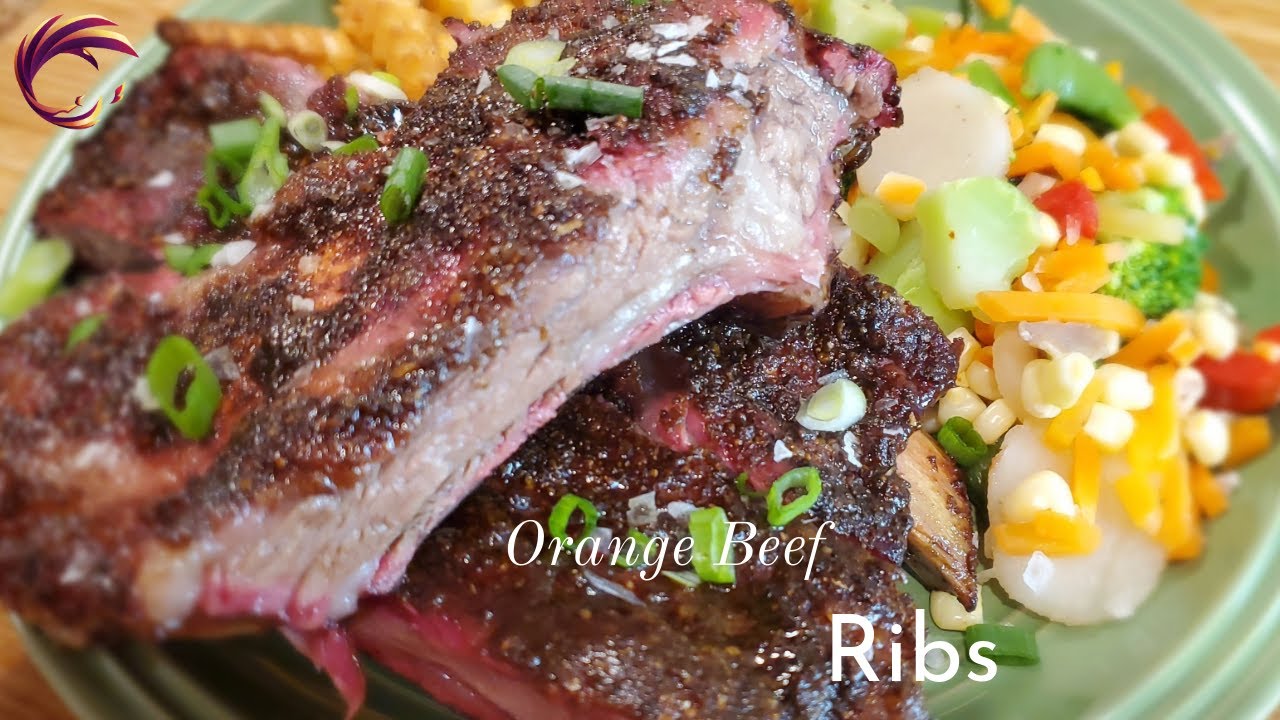 How to Make Orange Beef Ribs - YouTube