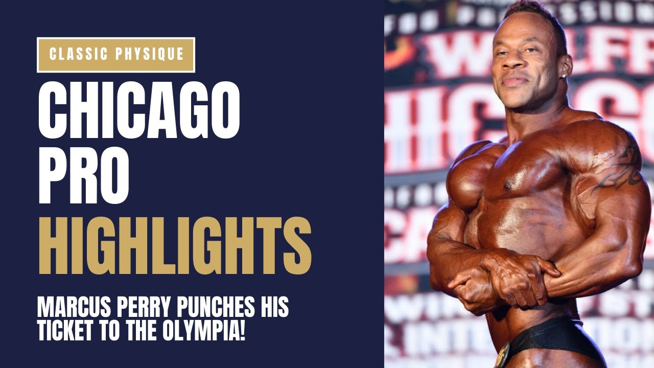 Marcus Perry wins the 2023 Chicago Pro | Classic Physique Recap & Show ...