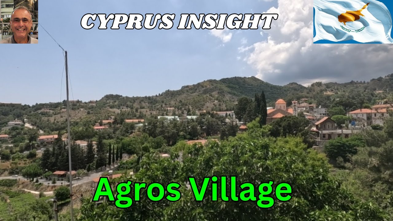 Walking Tour of Agros Village Cyprus. - YouTube