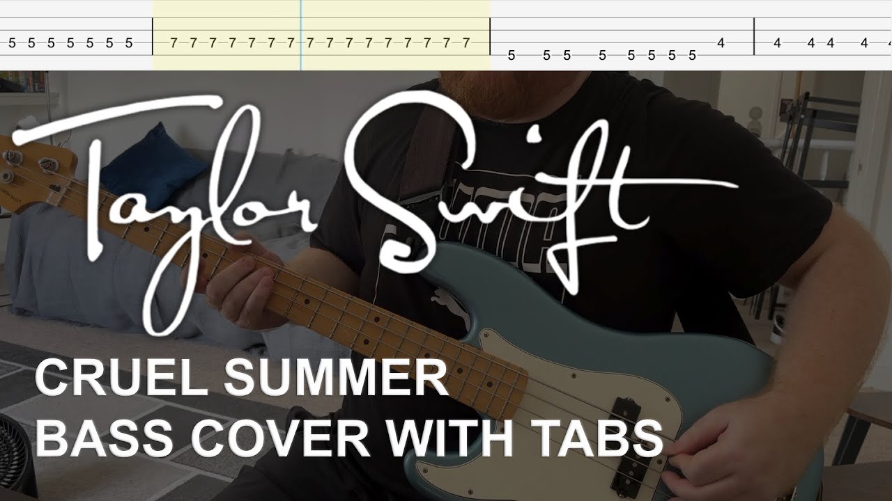taylor-swift-cruel-summer-bass-cover-with-tabs-youtube