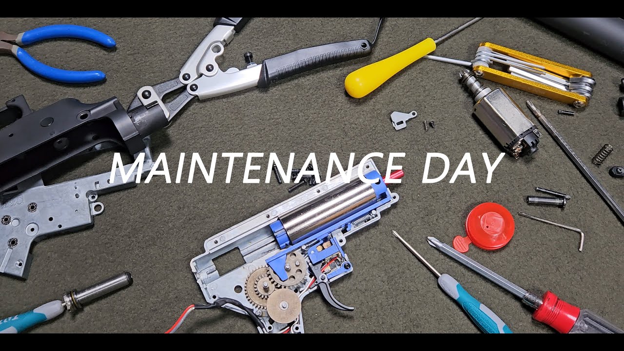 금일 점호는 병기상태 점검입니다(Maintenance Day) - YouTube