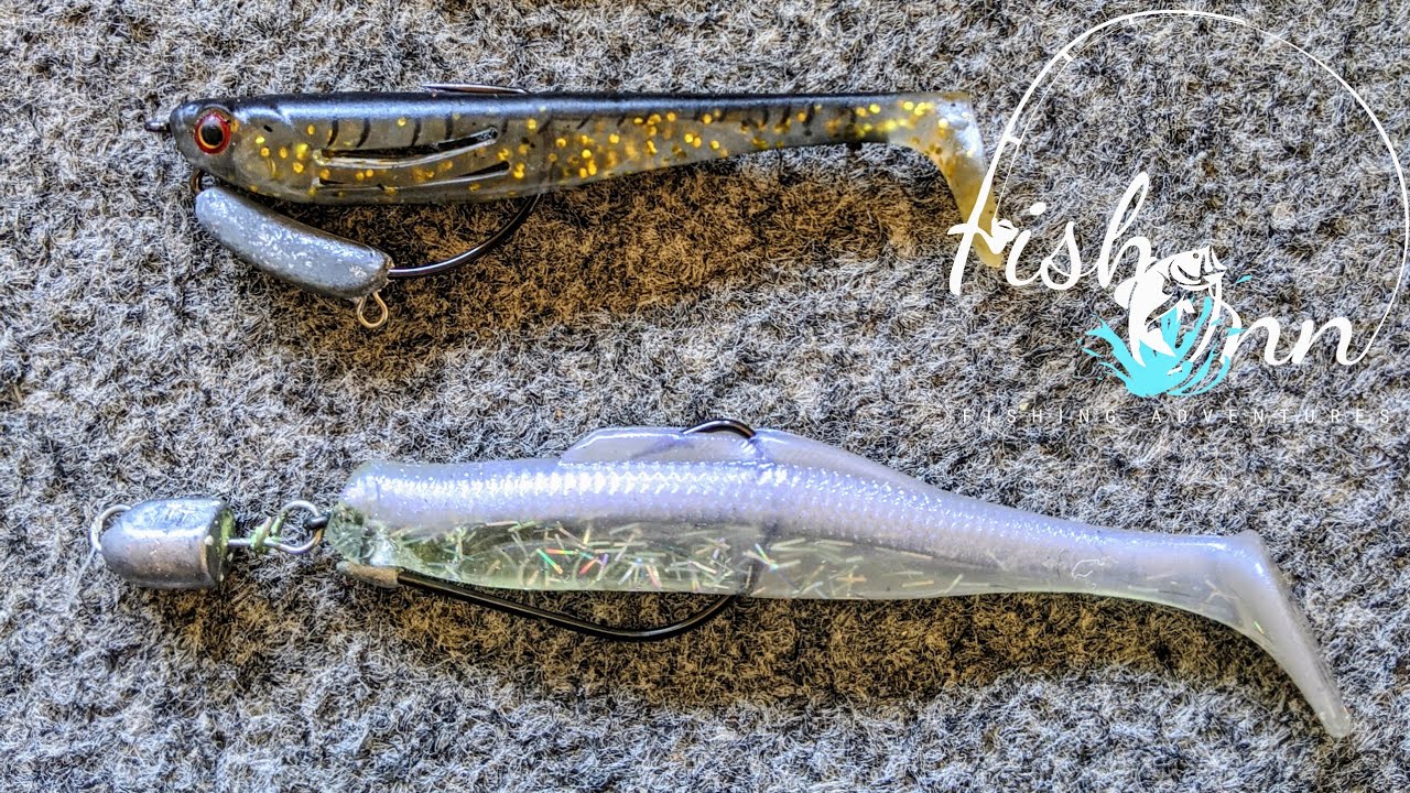 Soft Plastics 101 For Beginners Part 4 (Weedless/Snagless Rigs) - YouTube