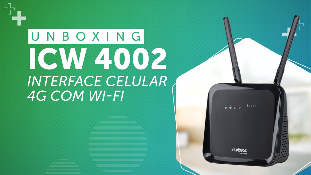 ICW 4002 - Interface celular 4G com Wi-Fi - YouTube