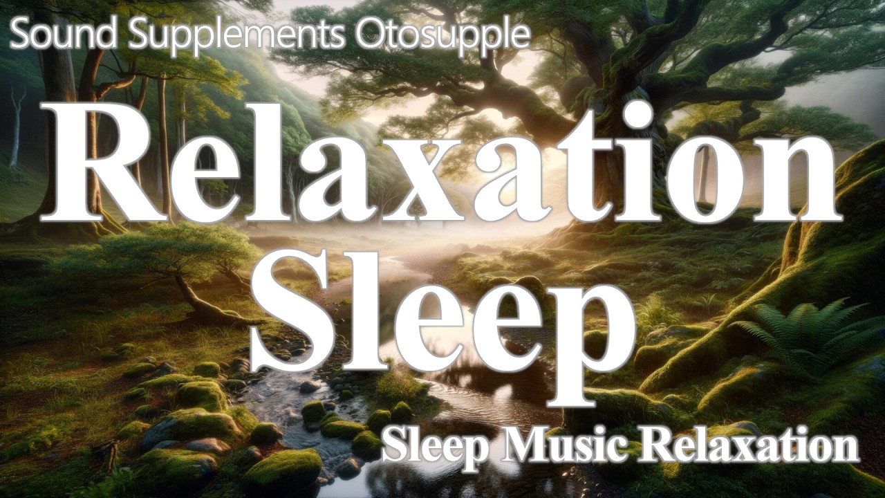 [Emotion regulation] Relaxation Sleep Stress hormones Tone Clusters ...