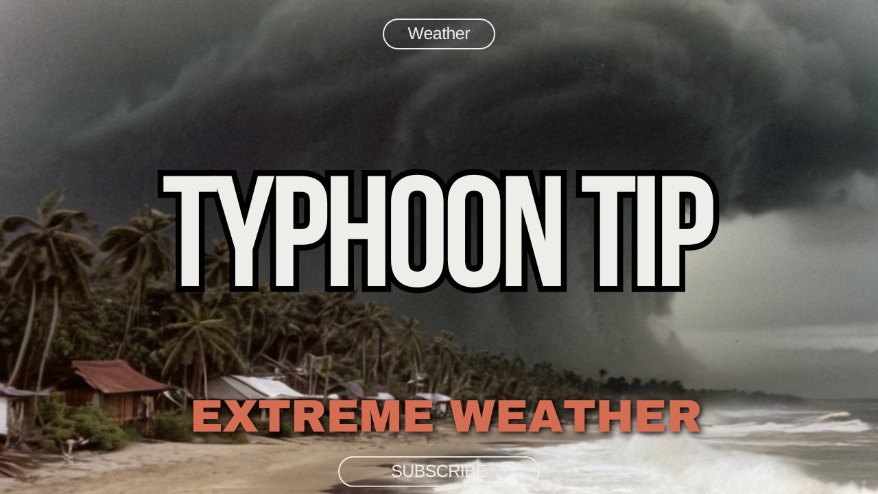 Exploring the Devastating Fury of Typhoon Tip in 1979! - YouTube