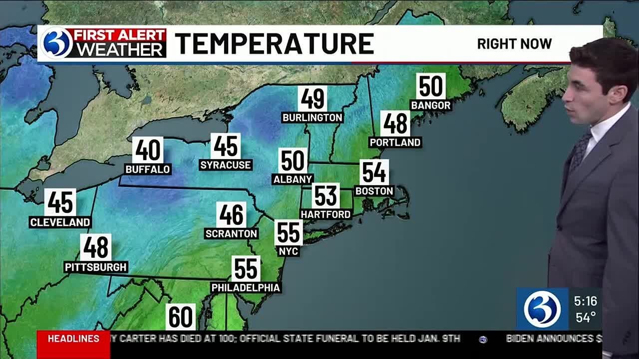 Technical Discussion: First Alert Weather Days for rain tomorrow, wind ...