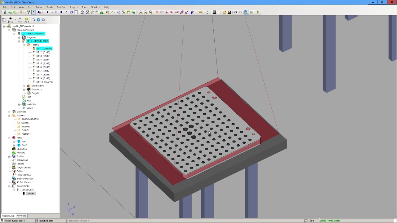 FANUC Roboguide | Setting Up 2D Camera Sensor (Part 2) - YouTube