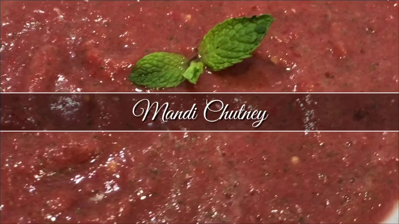 Mandi Chutney | Mandi Sauce | Simple & Easy Recipe - YouTube