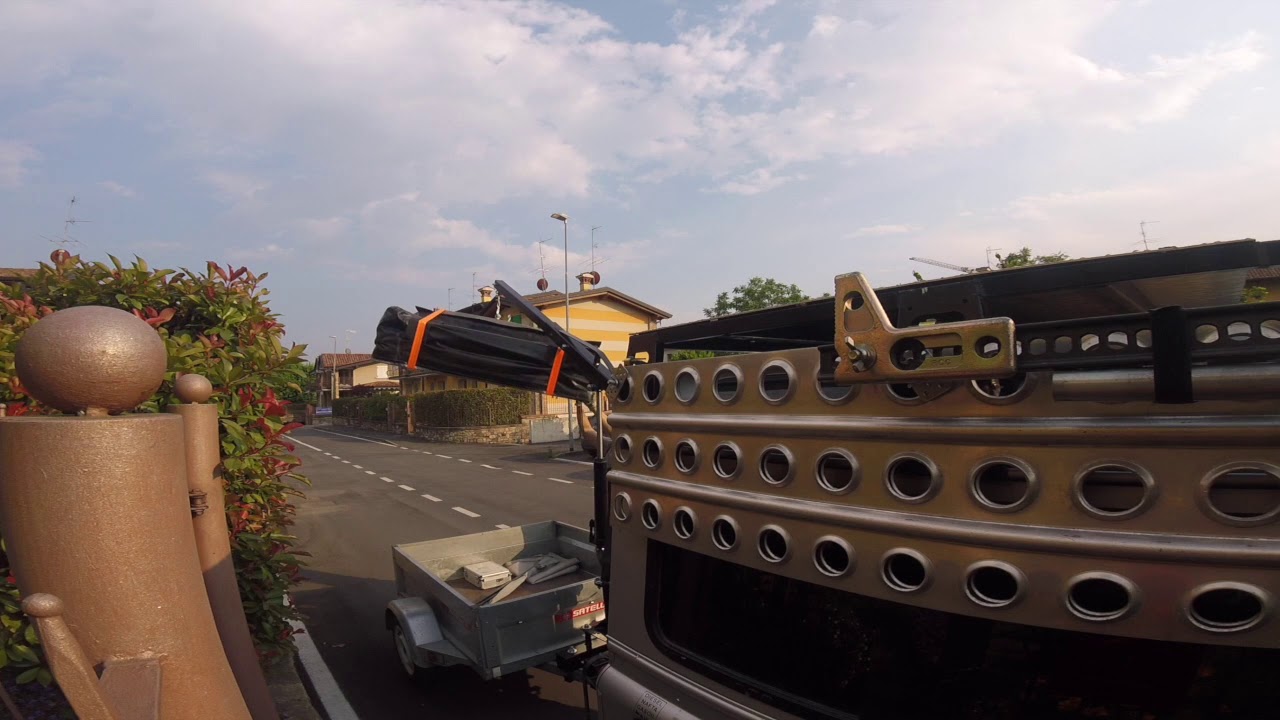 Sollevatore tenda da tetto - Roof Top Tent Lifter - YouTube