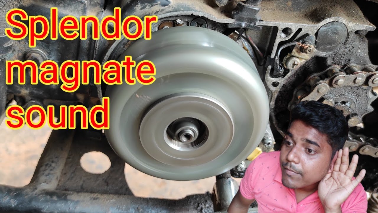 Splendor magnet sound | Hero Splendor magnate sound remove - YouTube