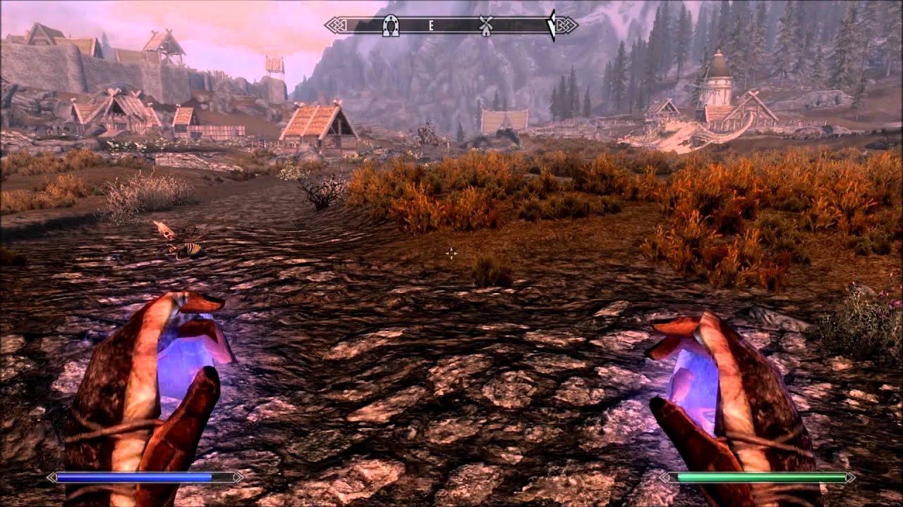Skyrim Gameplay w/ commentary 10 - Derpy Dragons - YouTube