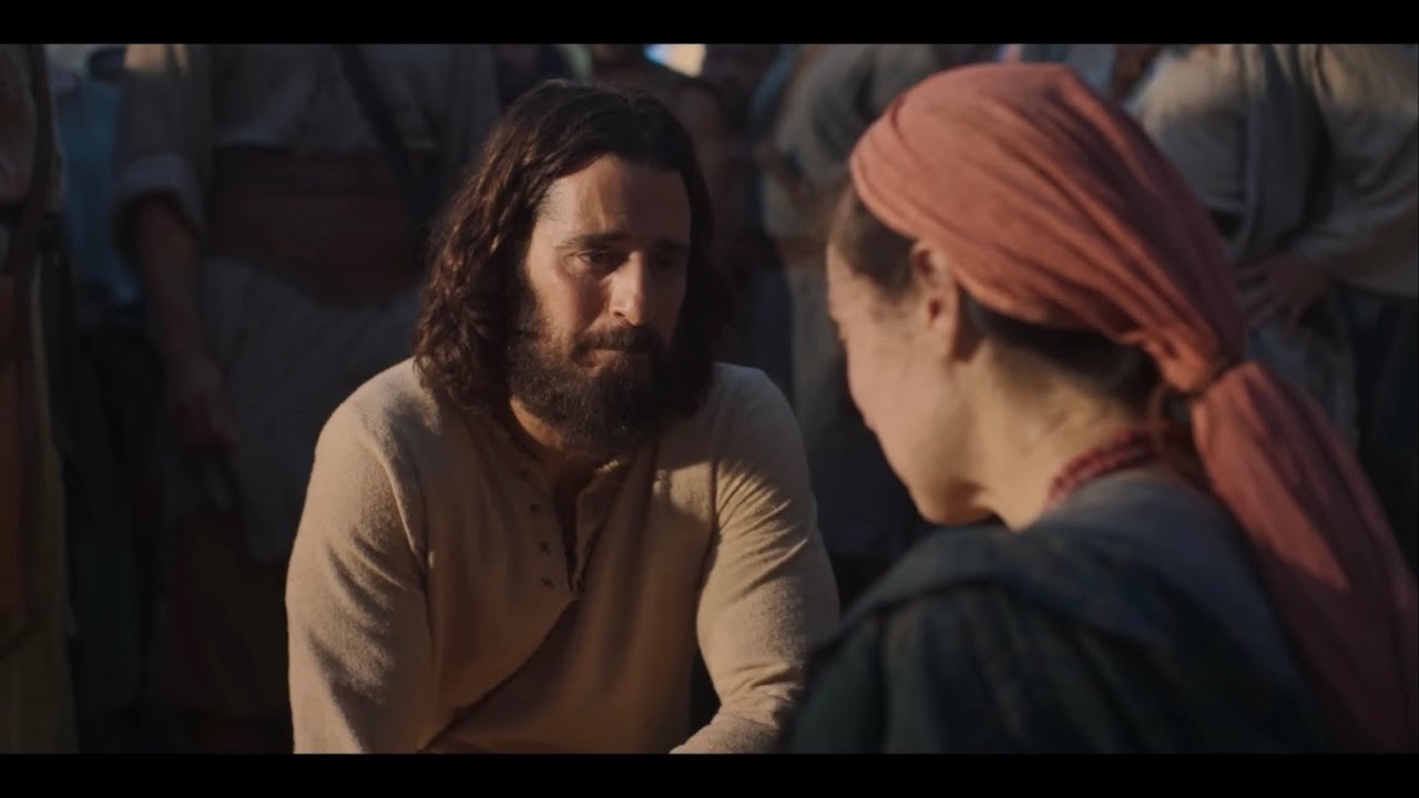 Jesus heals the bleeding woman (LUKE 8:43-48) | THE CHOSEN - Season 3 ...