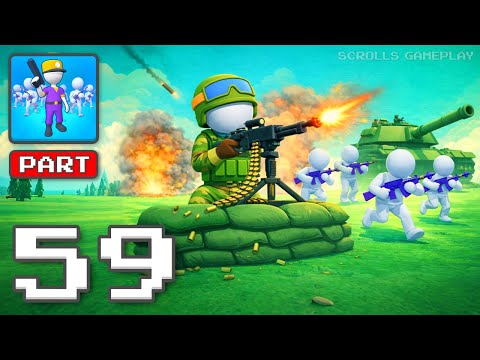 Army War Camp: Battle Game - Gameplay Walkthrough Part 59 - War Prep Decides Winners (iOS, Android)
