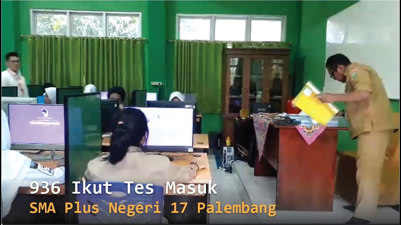 Tes Masuk SMA Plus Negeri 17 Palembang | 936 Siswa Bersaing - YouTube