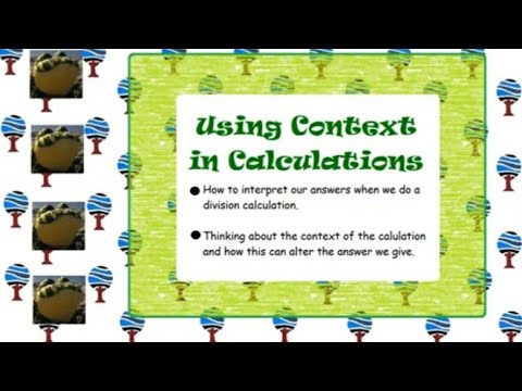 Using Context in Calculations - YouTube