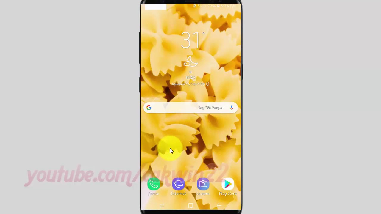 Samsung Galaxy S9 : How to Set Pointer speed - YouTube