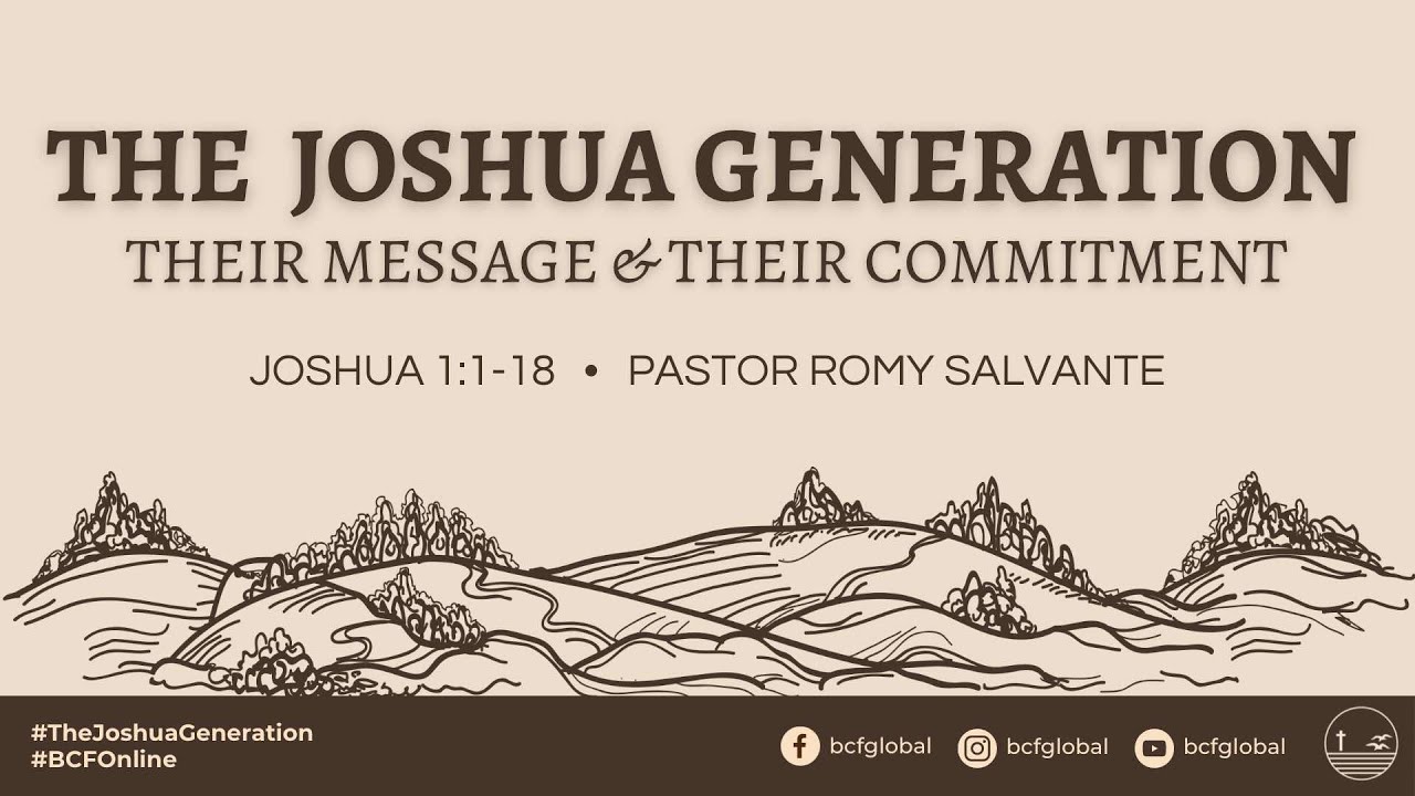 The Joshua Generation - YouTube